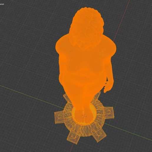 😇 Halo 4 Cortana statue figure・ STL File for ・Cults