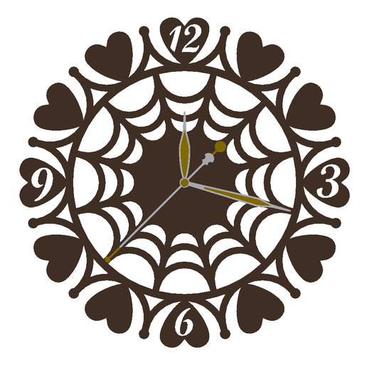 Archivo STL WALL CLOCK FACE 🕰️ ・Plan para descargar y imprimir en 3D・Cults