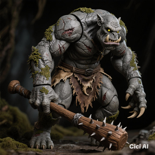 🧌 Troll・ STL File for 3D printing・Cults