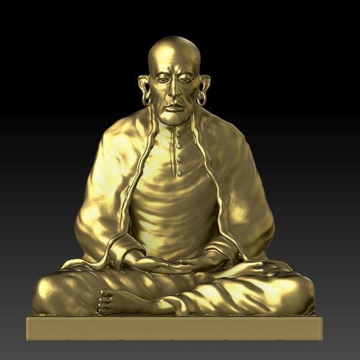 👾 Swami samarth 3D print・Archivo STL para Impresión 3D・Cults