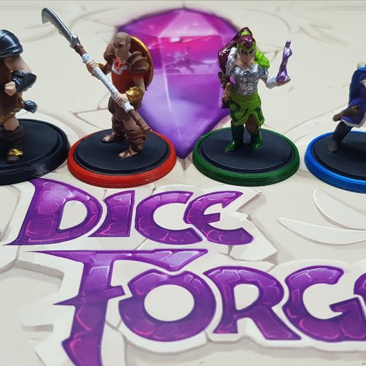 🎲 Dice Forge Characters・ STL File for ・Cults