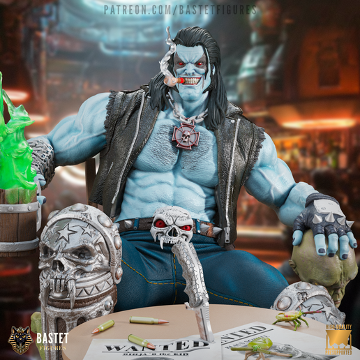 🦸 Lobo | DC Comics・ 3D File for 3D printing・Cults