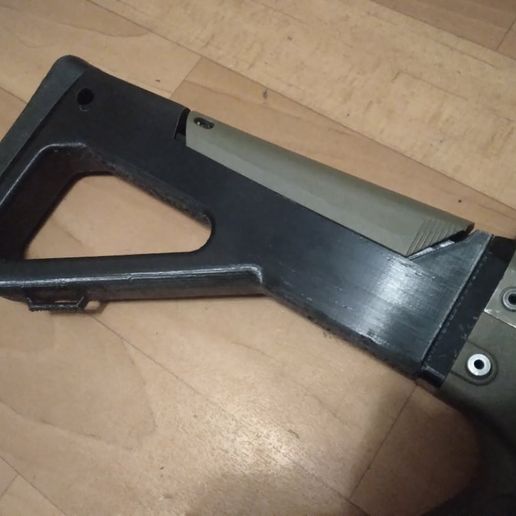 STL file A&K Masada Fixed type stock 🔫 ・3D printer model to download・Cults