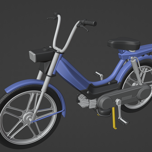 🏍️ Motorcycle Camino PA50・ STL File for 3D printing・Cults