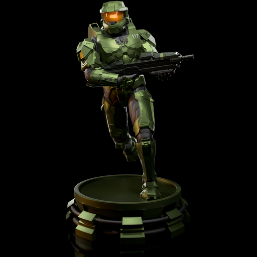 😇 Master Chief・ STL File for 3D printing・Cults