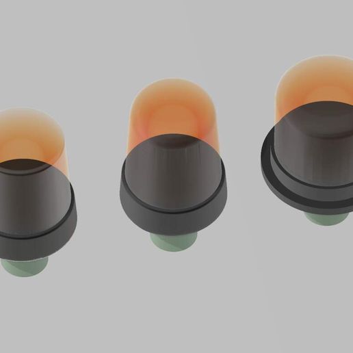 🪖 1/35 beacon lights (a.k.a. Whoopie lights) in 4 different versions ...