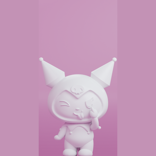 🗿 Kuromi - Sanrio v2・ STL File for 3D printing・Cults