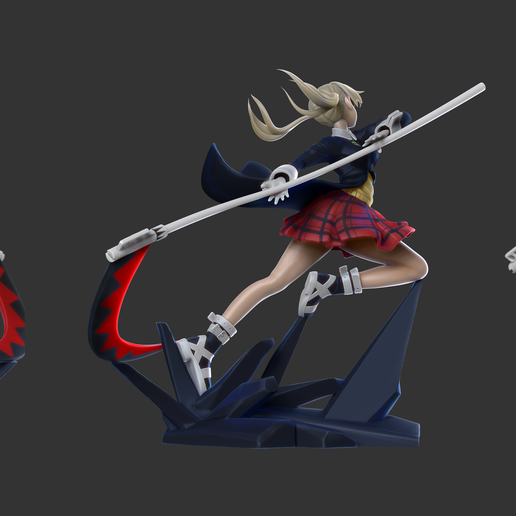 ♀️ Maka [Soul Eater]・ STL File for 3D printing・Cults