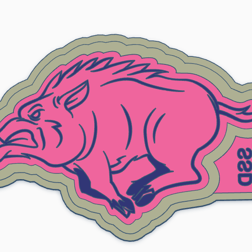 🪔 ARKANSAS RAZORBACK FRESHIE HOUSING・ STL File for 3D printing・Cults