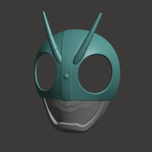 👾 Kamen Rider Tojima Tanzaburo Mask Kamen Rider Mask Cosplay・ STL File ...