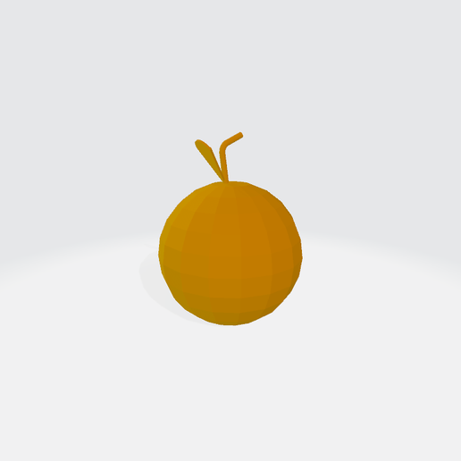 STL file Orange 🍊 ・3D printing template to download・Cults