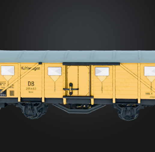 🚆 1 Freight Train Wagon・ 3D File for 3D printing・Cults