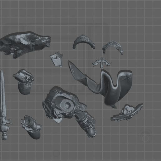 Fichier 3D gratuit Imperial mini miniature proxies for warhammer 40k ...