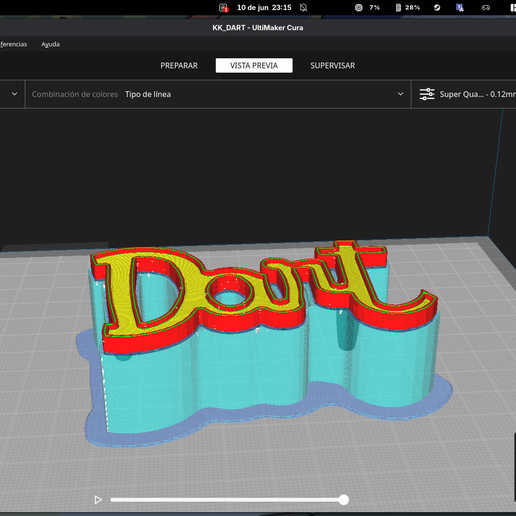 🎯 dodge dart emblem letters spare part・ STL File for 3D printing・Cults