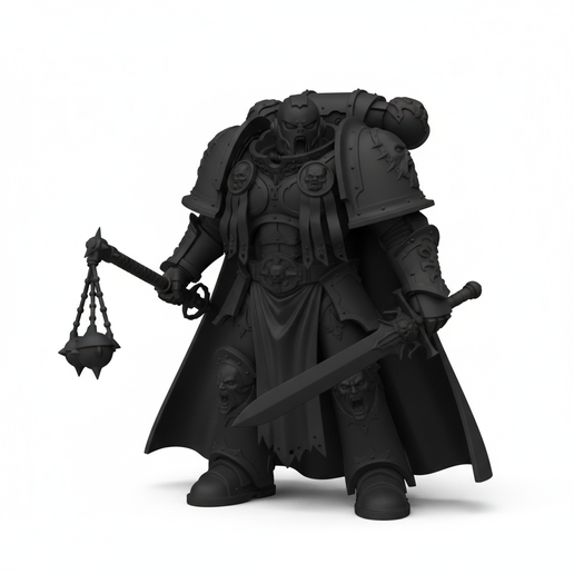 🫡 galactic enforcer, sci-fi warrior, elite enforcer, armoured knight ...