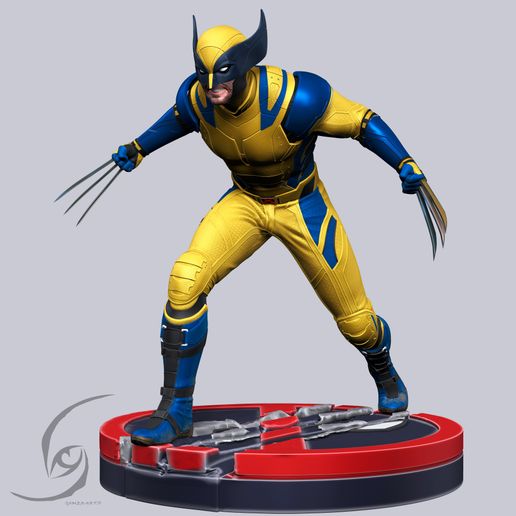 👾 Wolverine・ 3D File for 3D printing・Cults