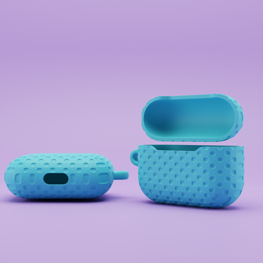 STL file Circular Geometric AirPods 3 Case 🍎 ・3D printer design to ...