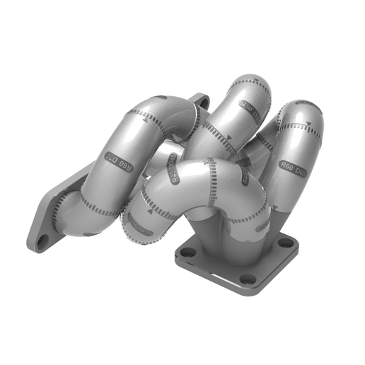 🔦 4 Cylinder Exhaust Header Turbo Manifold Lamp 3D Puzzle Toy・ STL File ...