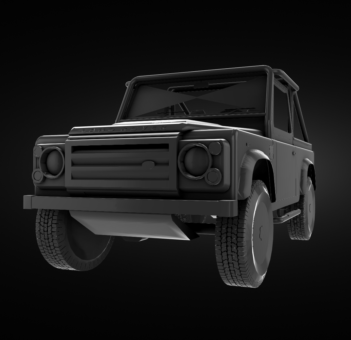 Archivo STL Land Rover・Plan de impresora 3D para descargar・Cults