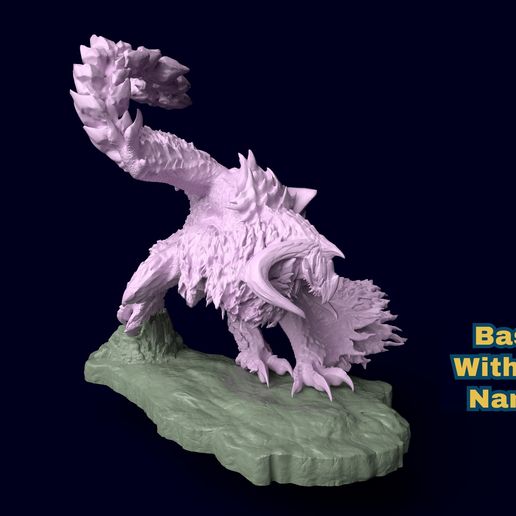 👹 Monster Hunter Wilds: Arkveld・ 3D File for 3D printing・Cults