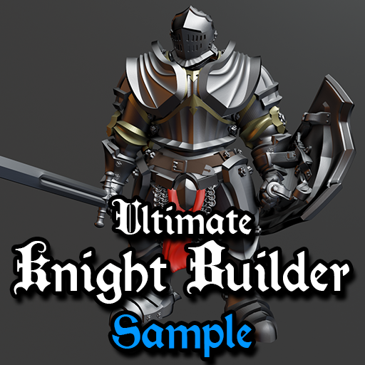👷 Ultimate Knight Builder - Sample・Free 3D File for ・Cults