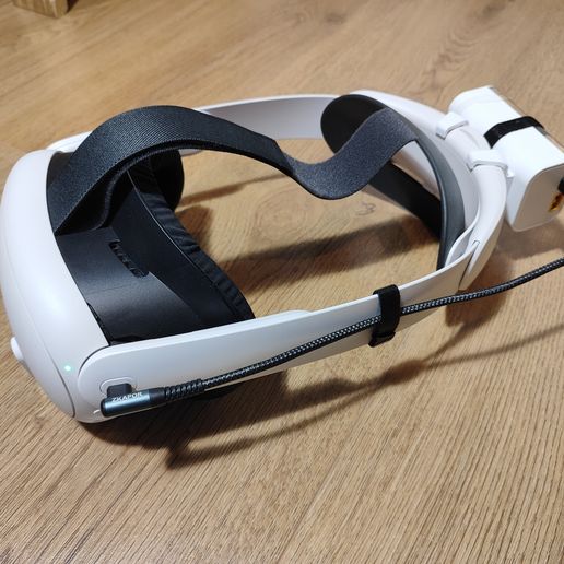 🕹️ Powerbank holder Meta quest 3 and 3S・ 3MF File for 3D printing・Cults