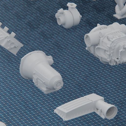 🧞‍♂️ Engine Parts Kitbash・ 3D File for 3D printing・Cults