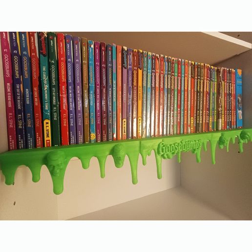 STL file Goosebumps Shelf ・3D printable model to download・Cults