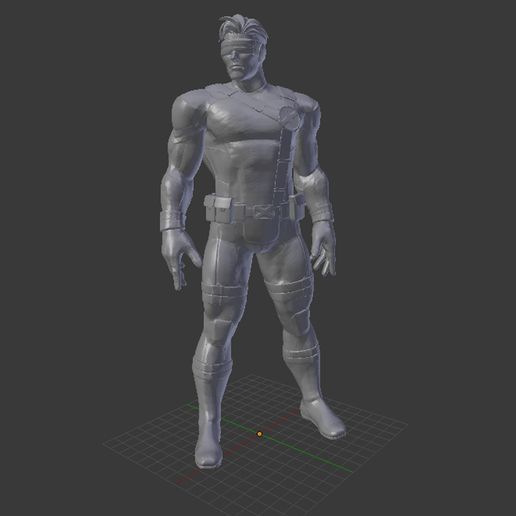 Arquivo grátis STL Ciclope MUA3 🧸 ・modelo para impressão 3D para ...