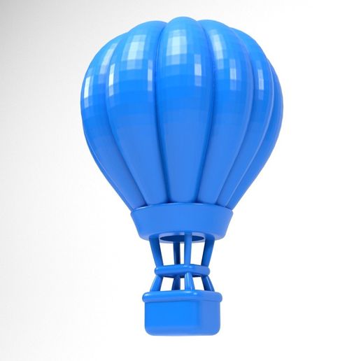 🥵 Hot air balloon・ STL File for 3D printing・Cults