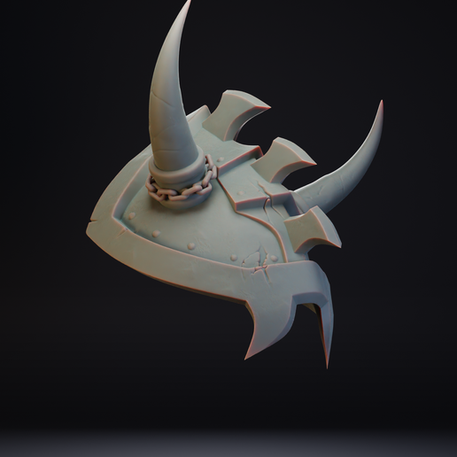🗺️ Battlegear of Might Shoulder - World of Warcraft・ STL File for ・Cults