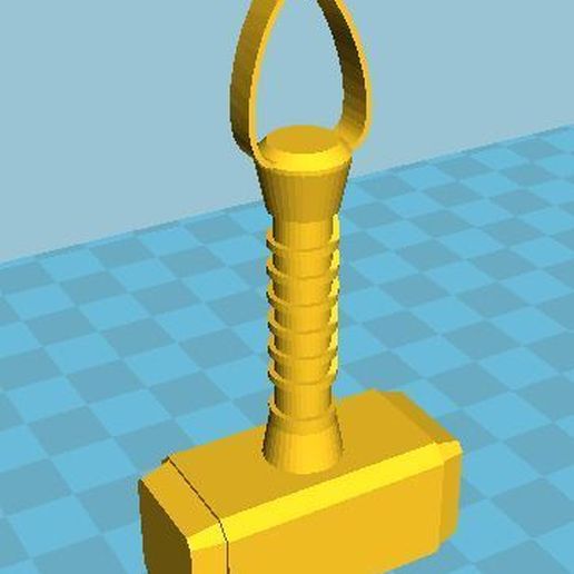 Free Stl File Mjolnir・3d Printer Model To Download • Cults