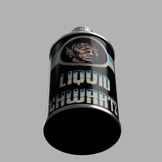🥫 Spaceballs Can of Liquid Schwartz Prop・ 3D File for 3D printing・Cults