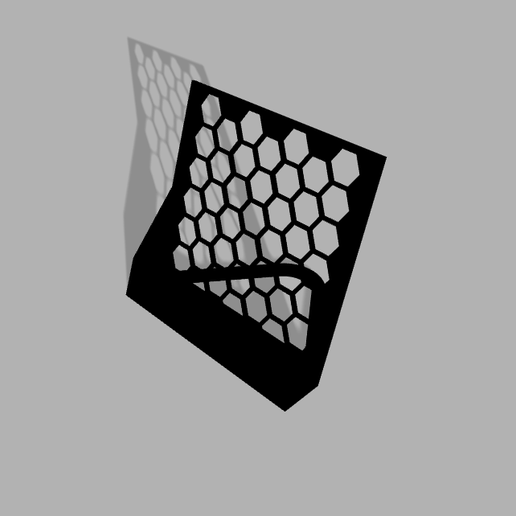 👽 Hexagon flyer holder・Free STL File for ・Cults