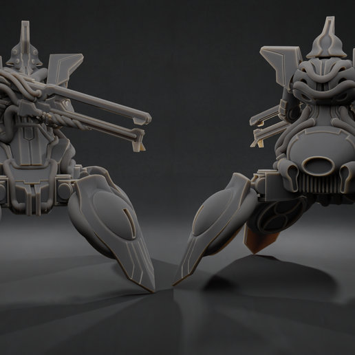 🪖 Vidatum Destroyer・ STL File for ・Cults