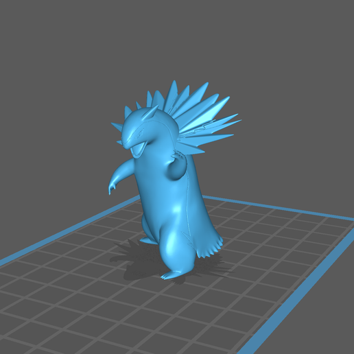 🐉 Typhlosion pokemon 3D print model・ STL File for ・Cults