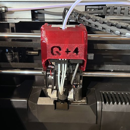 Qidi Plus 4 toolhead covers, light・Free 3MF File for 3D printing・Cults