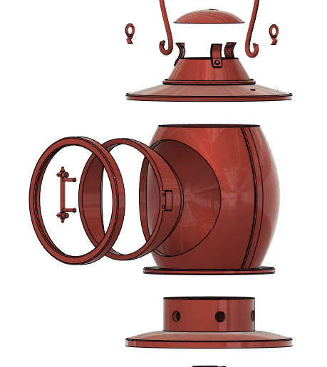 🏮 Over the Garden Wall Lantern・ STL File for ・Cults