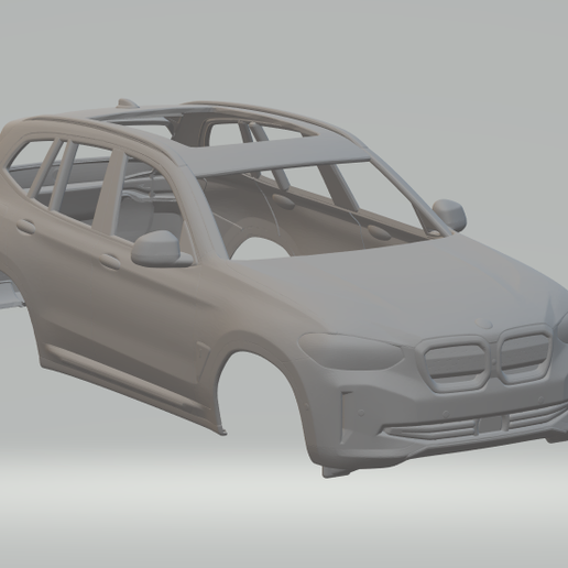 🚗 bmw ix3・ STL File for ・Cults