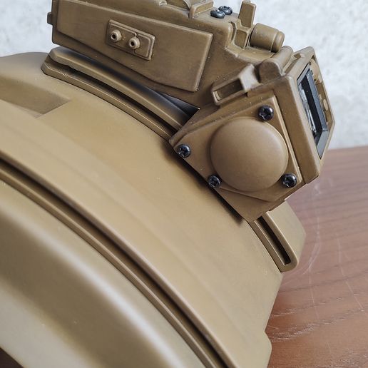 🪖 USCM Dropship gunner copilot Helmet, aliens, Spunkmeyer , 3d (mount ...