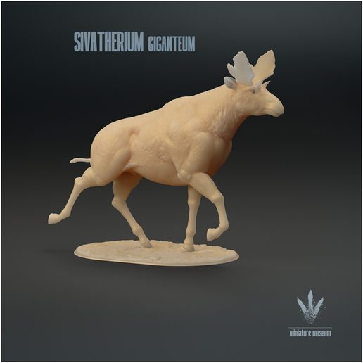 Файл 3D Sivatherium giganteum : Running 🏃 ・3D модель для печати скачать ...