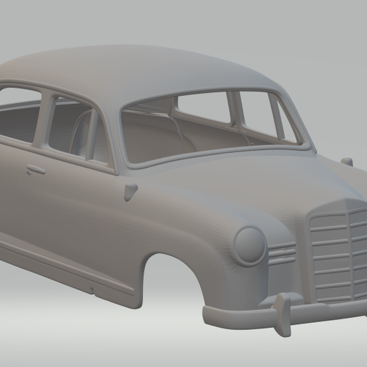 STL file Mercedes-Benz Ponton 180 W120・3D printing model to download ...