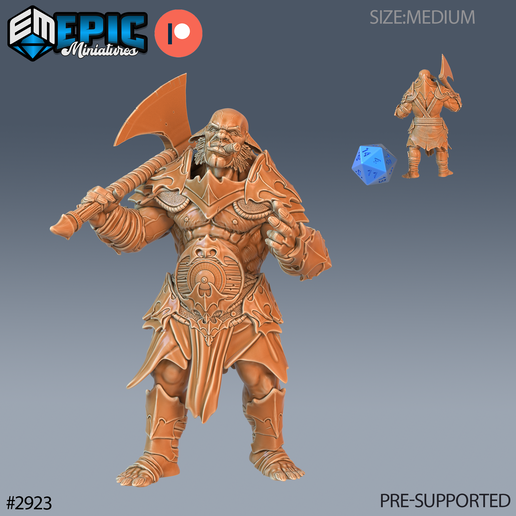 3D file Hob Goblins Chief ‧ DnD Miniature ‧ Tabletop Miniatures ...