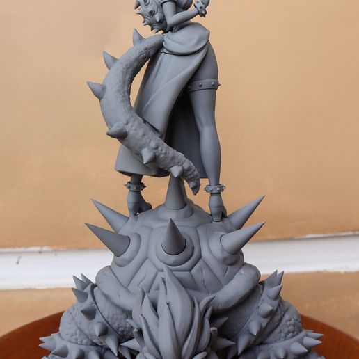 🗿 Bowsette - Super Mario - Version 1 and 2・ 3D File for 3D printing・Cults