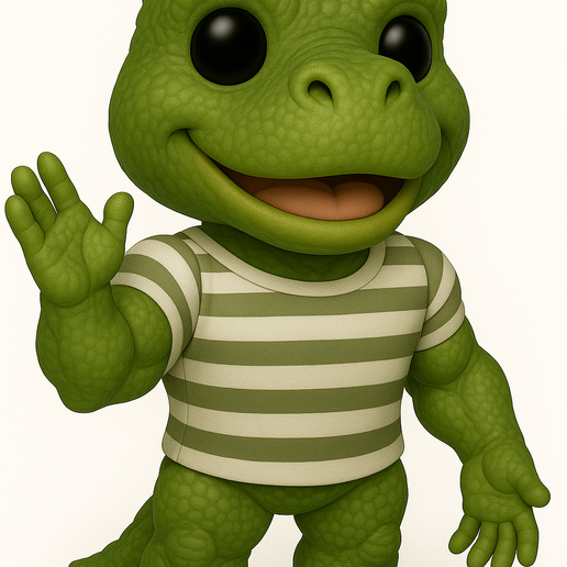 💪 Robbie Sinclair Buff Version – Dinosaurs – Funko Pop・ STL File for 3D ...