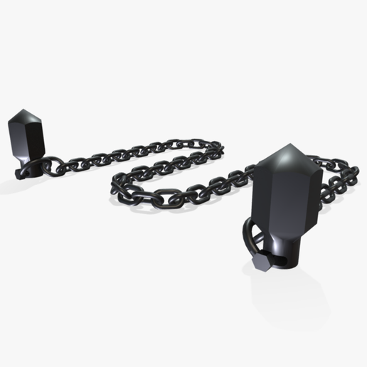 🔗 Manriki Linkage Chain Cosplay Prop・ STL File for 3D printing・Cults