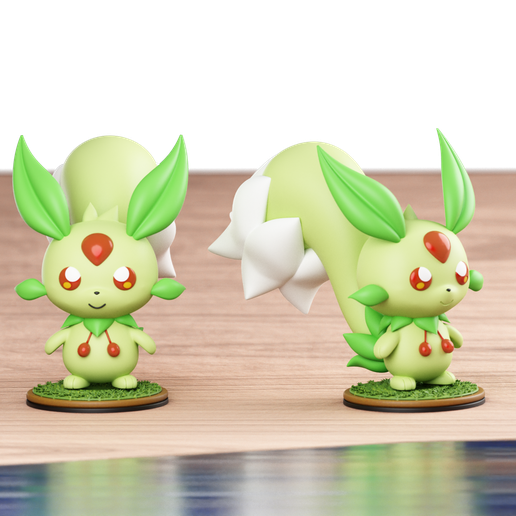 STL file Palworld Lifmunk #004 FanArt (Base only for patreons) 👾 ・Model ...