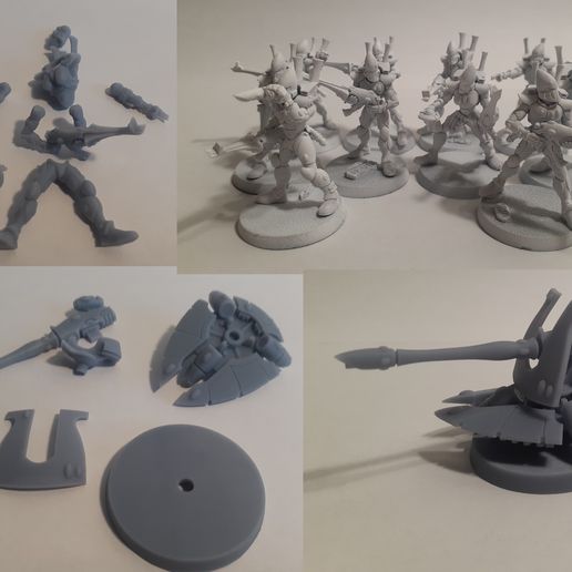 3D file Space elves collection 🛰 ・3D print object to download・Cults