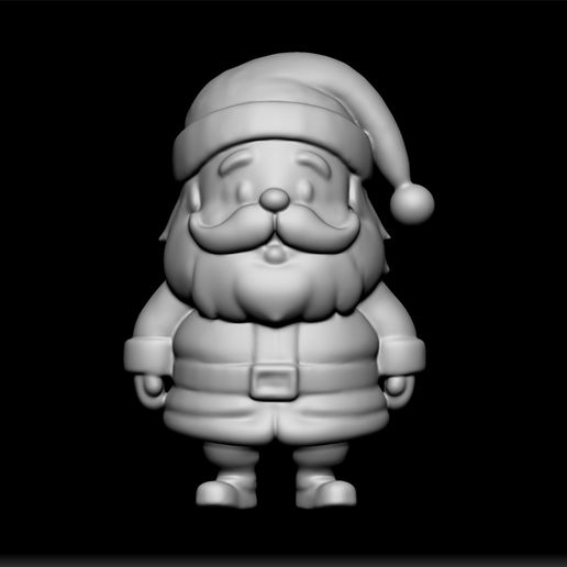 STL file Santa - Christmas - Santa Claus - santa toy - santa garden 🎅 ...