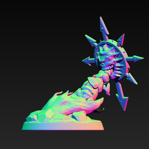 🎲 Doom-Sigil・ STL File for 3D printing・Cults